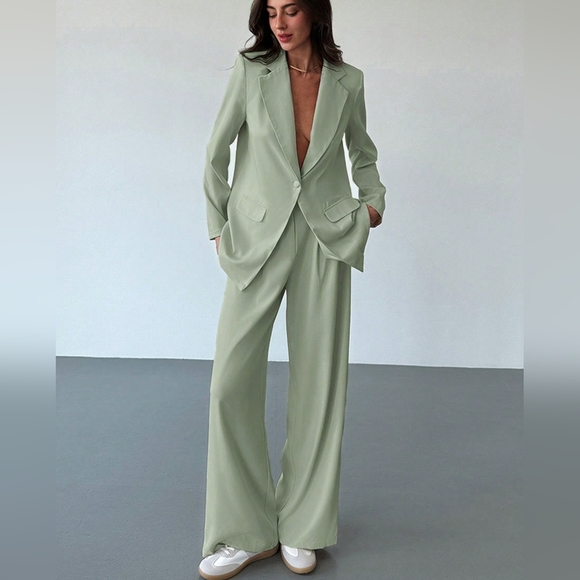 Pants & Jumpsuits | Aloruh New Arrival Elongated Suit Set With ...